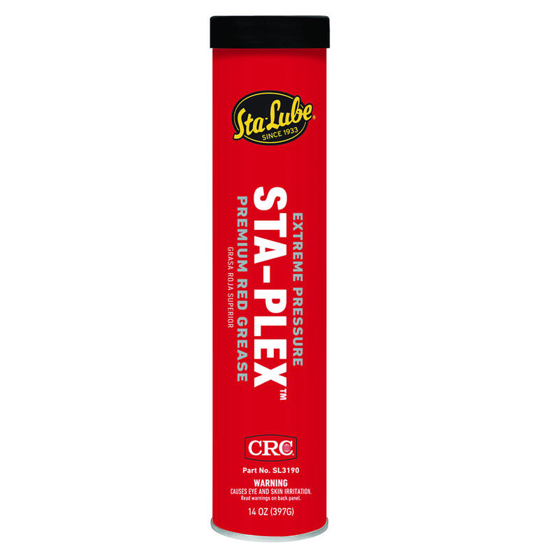 CRC Sta Lube Sta Plex Premium Grease 14 Ounce Red 1 Each SL3190 | M&C ...