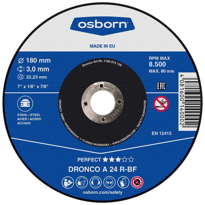 Osborn Metal Cutting Disc 7 Inch 1 Each 1180015 | M&C Home Depot